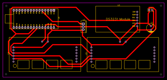 Servo Clock - EasyEDA open source hardware lab