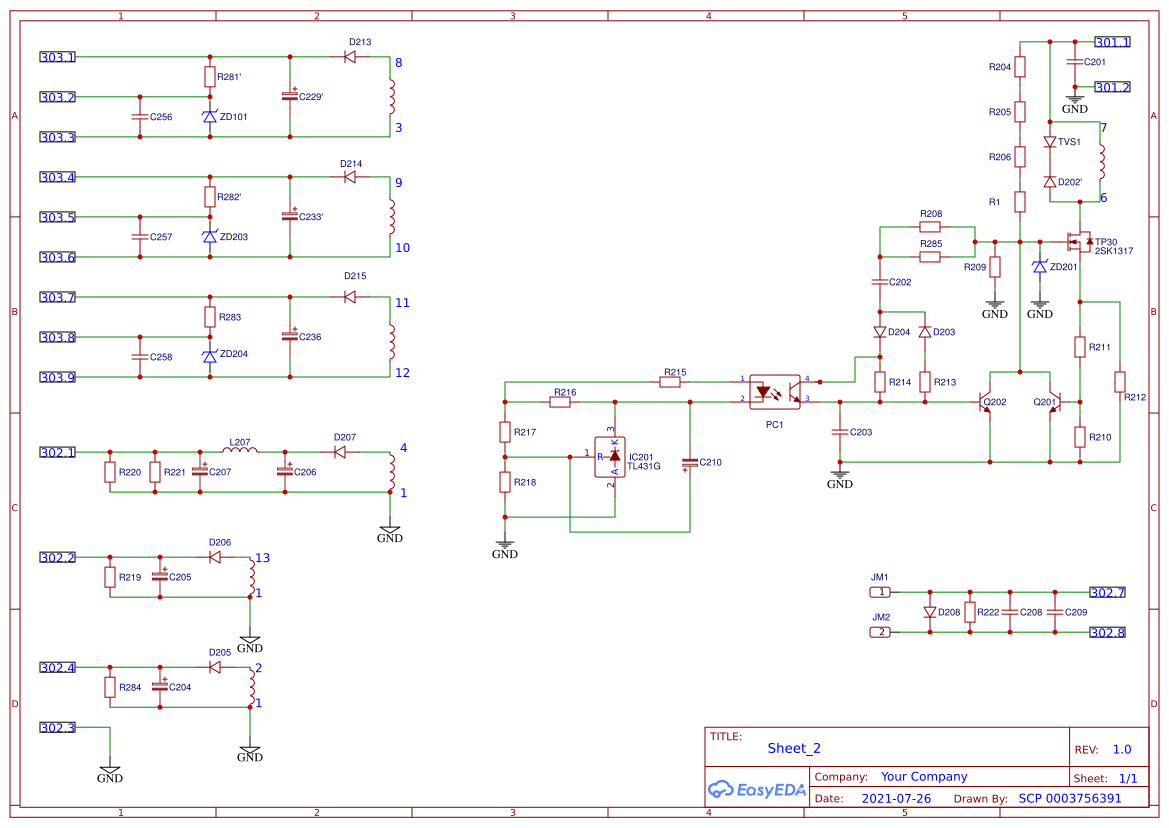 Frequency converter - EasyEDA open source hardware lab