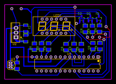 Termometr_on_Atmega8_DIP - EasyEDA open source hardware lab
