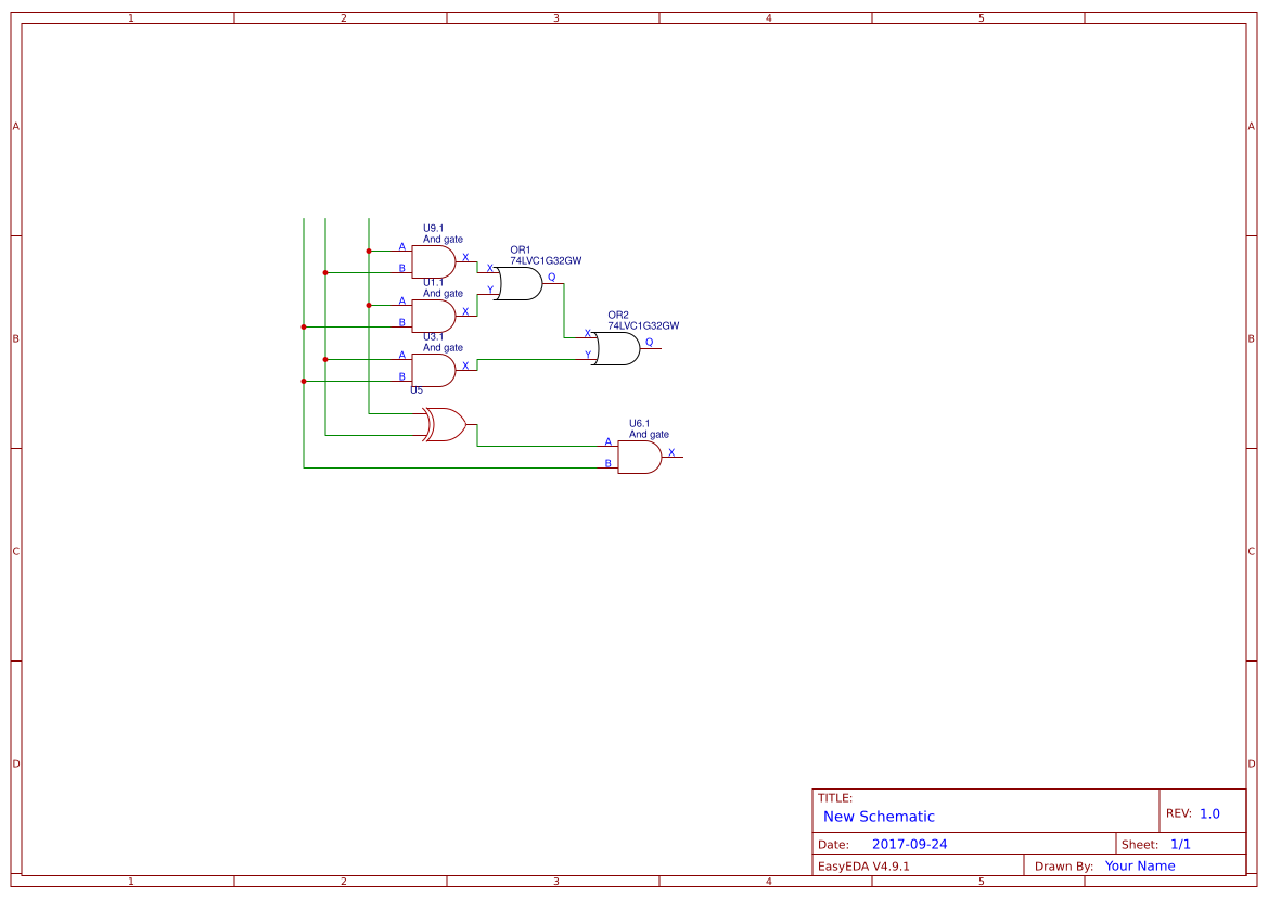 3bit adder - EasyEDA open source hardware lab
