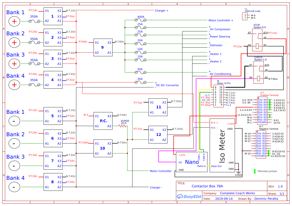 Contactor Box Wichita - EasyEDA open source hardware lab
