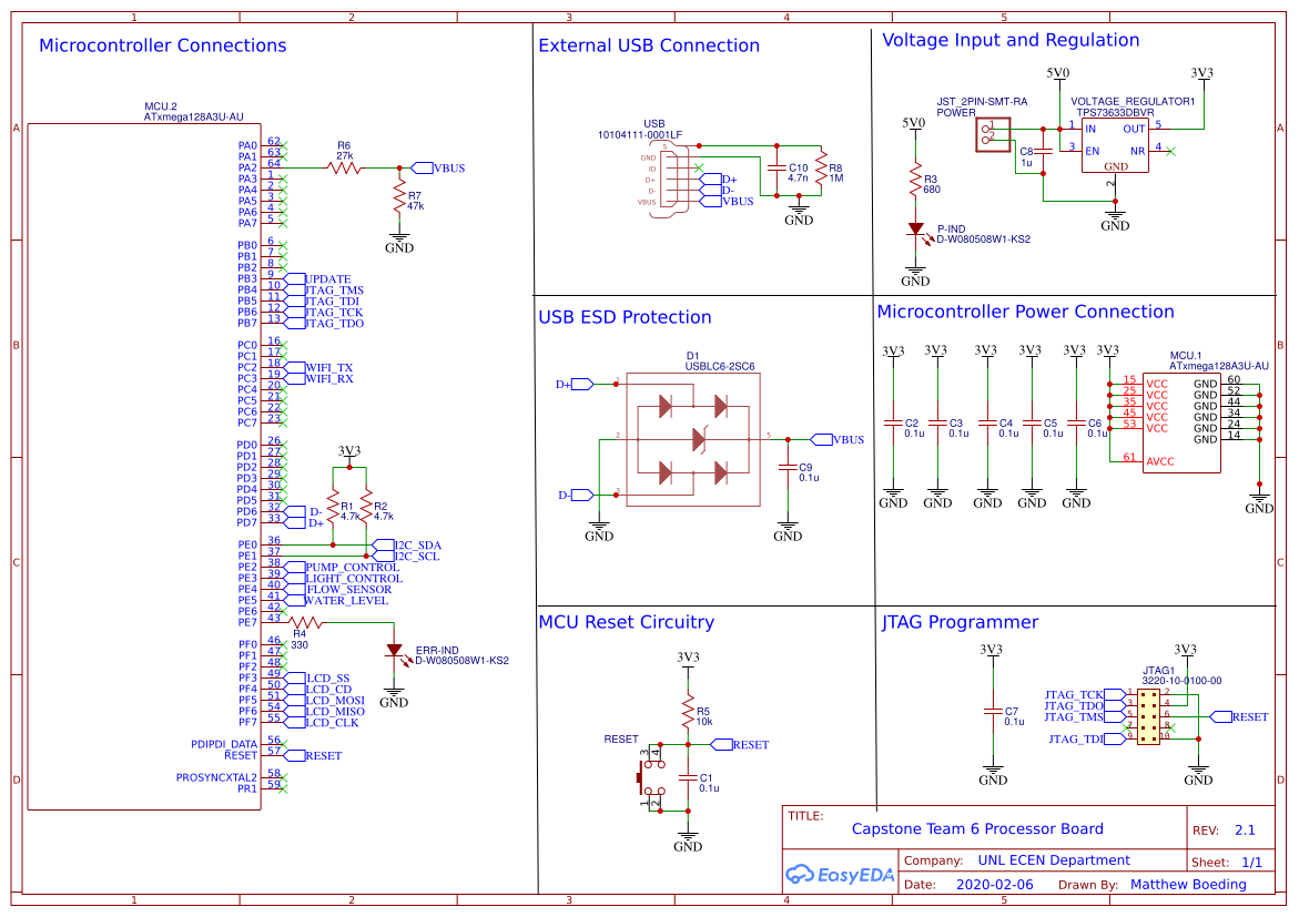 Capstone MCUBoardV2 - EasyEDA open source hardware lab
