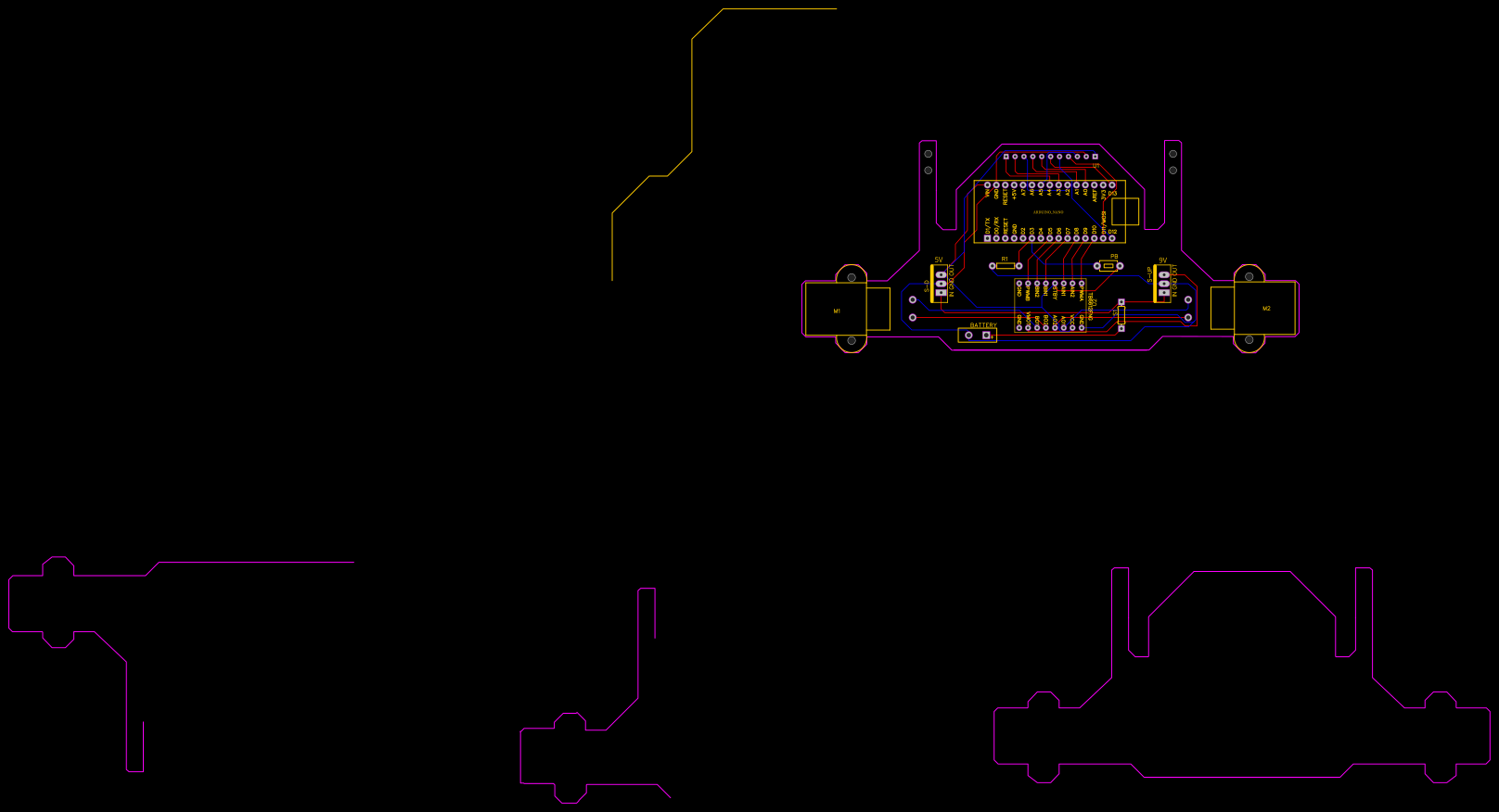 Seguidor de linea version 7.3 - EasyEDA open source hardware lab