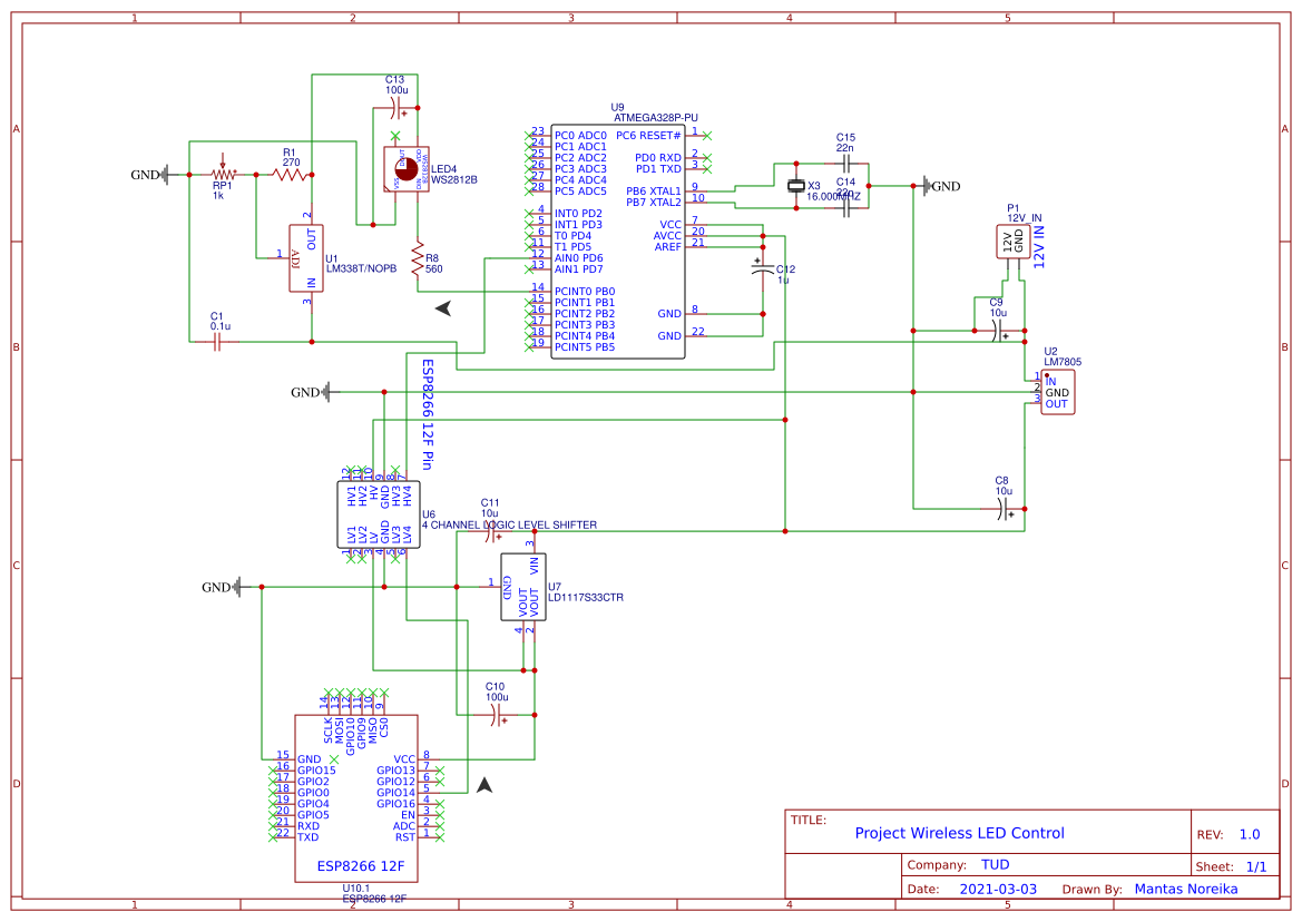 Wireless LED Control - OSHWLab