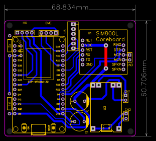 esp32_Sim800 - EasyEDA open source hardware lab