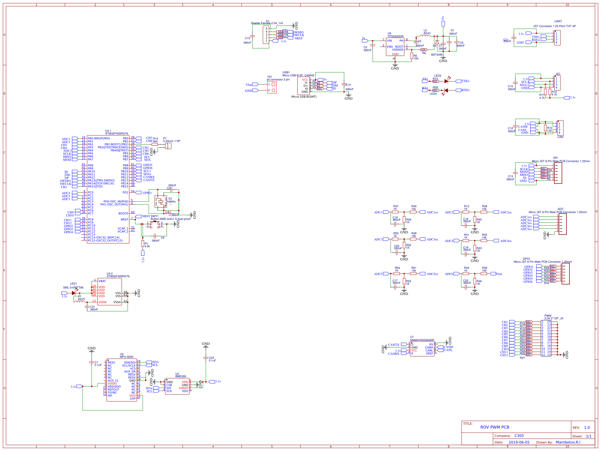 ROVpcb - Platform for creating and sharing projects - OSHWLab
