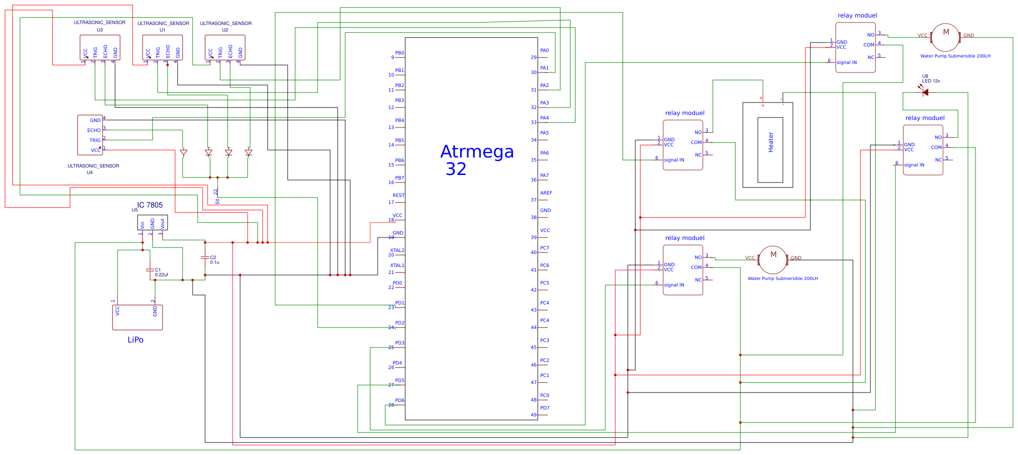 caring bot - EasyEDA open source hardware lab
