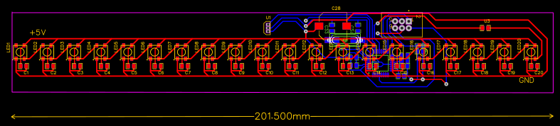 WS2812B line - EasyEDA open source hardware lab
