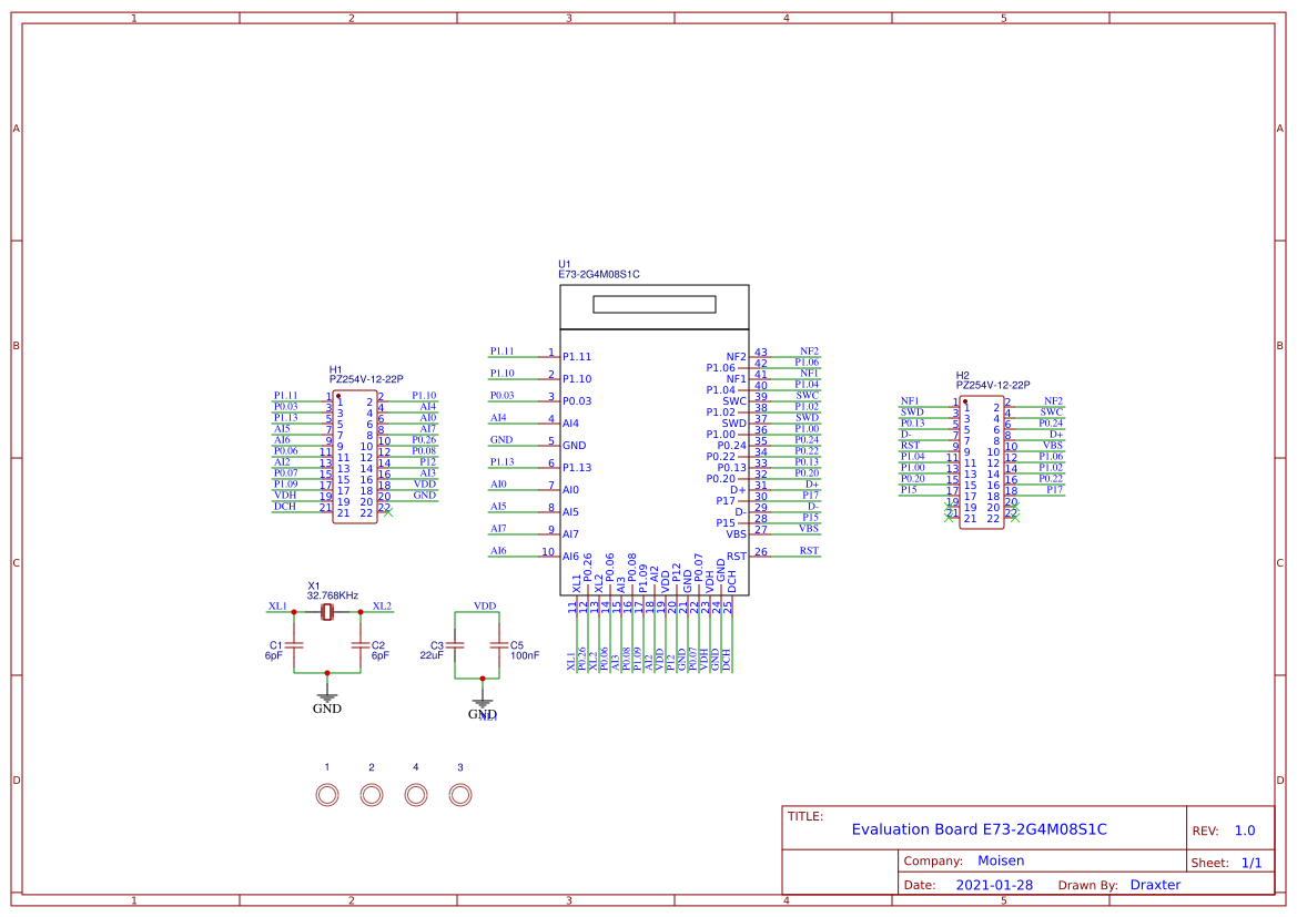 nRF52840_DEV - OSHWLab