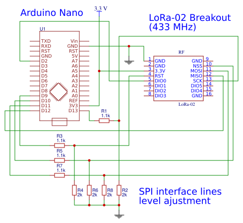 LoRa - Arduino Nano - EasyEDA open source hardware lab