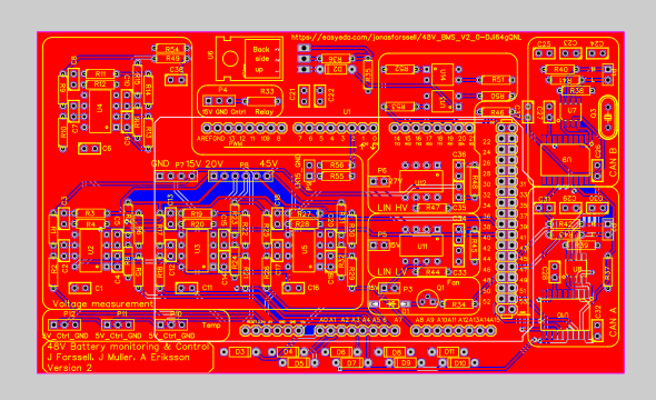 48V BMS V2_0 - OSHWLab