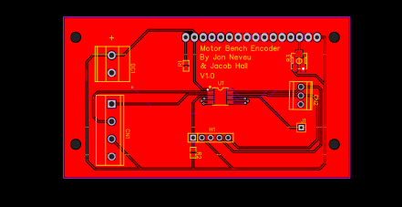 Motor Encoder and LCD Display - EasyEDA open source hardware lab