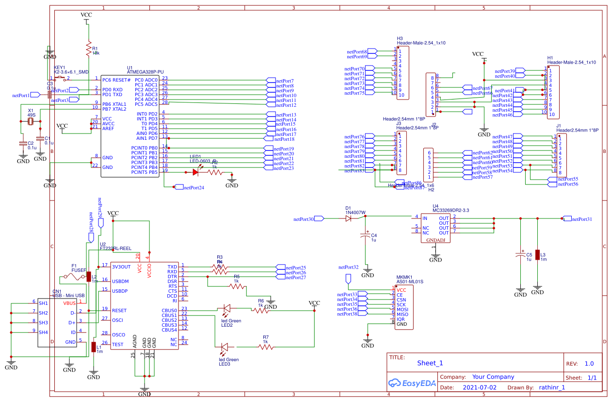 final year project - EasyEDA open source hardware lab
