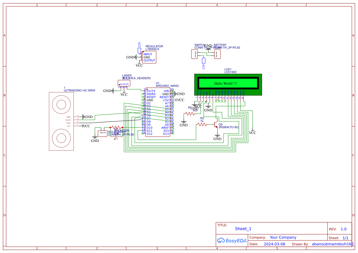 distance meter - OSHWLab