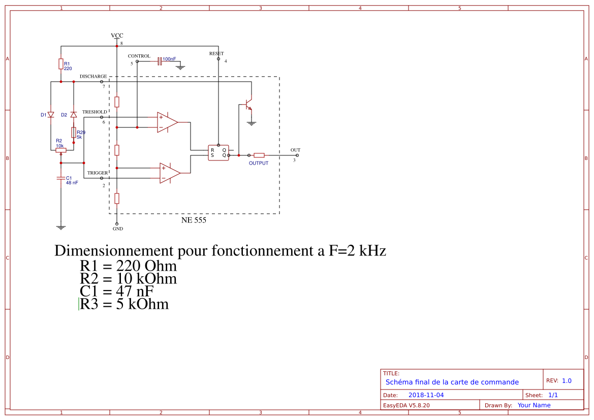 Carte de Commande d'un Hacheur MCC - EasyEDA open source hardware lab