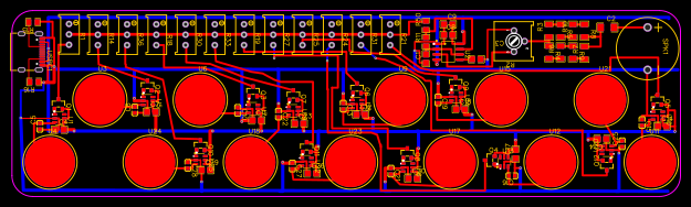 555 Timer Based Keyboard - OSHWLab