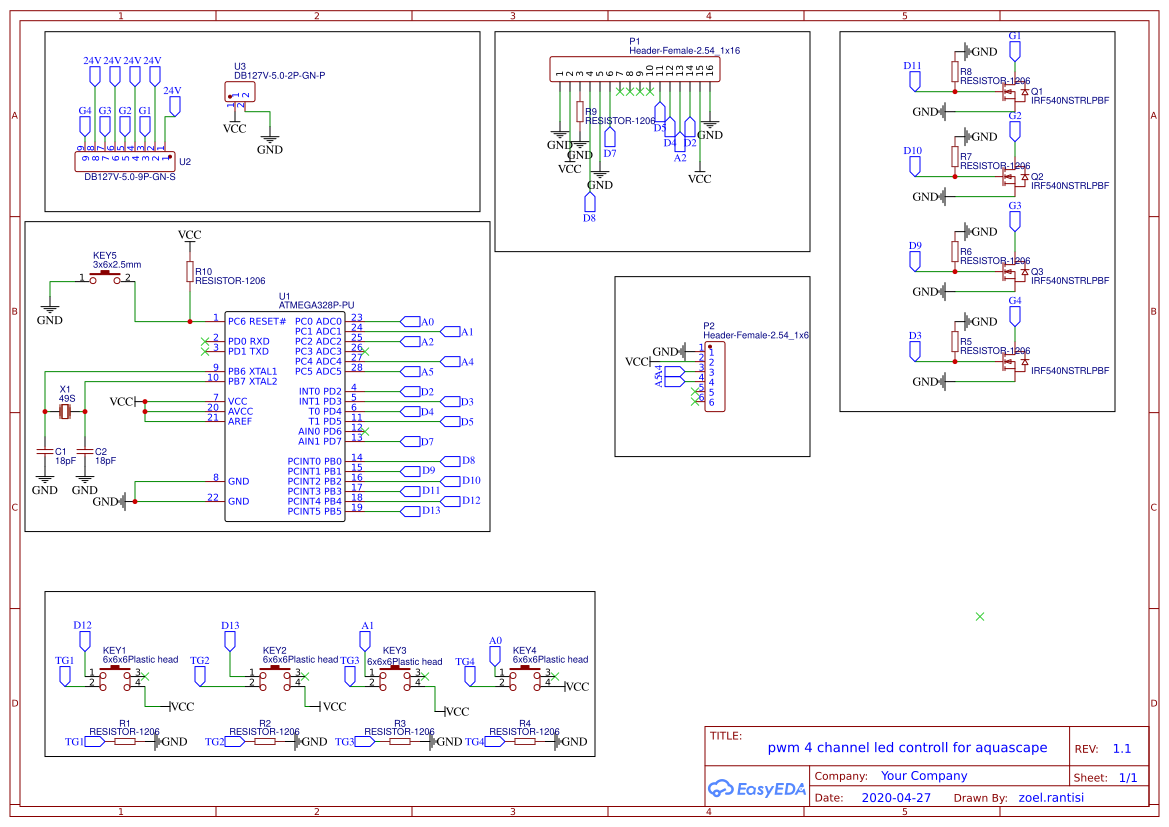 led channel rev 2 - EasyEDA open source hardware lab