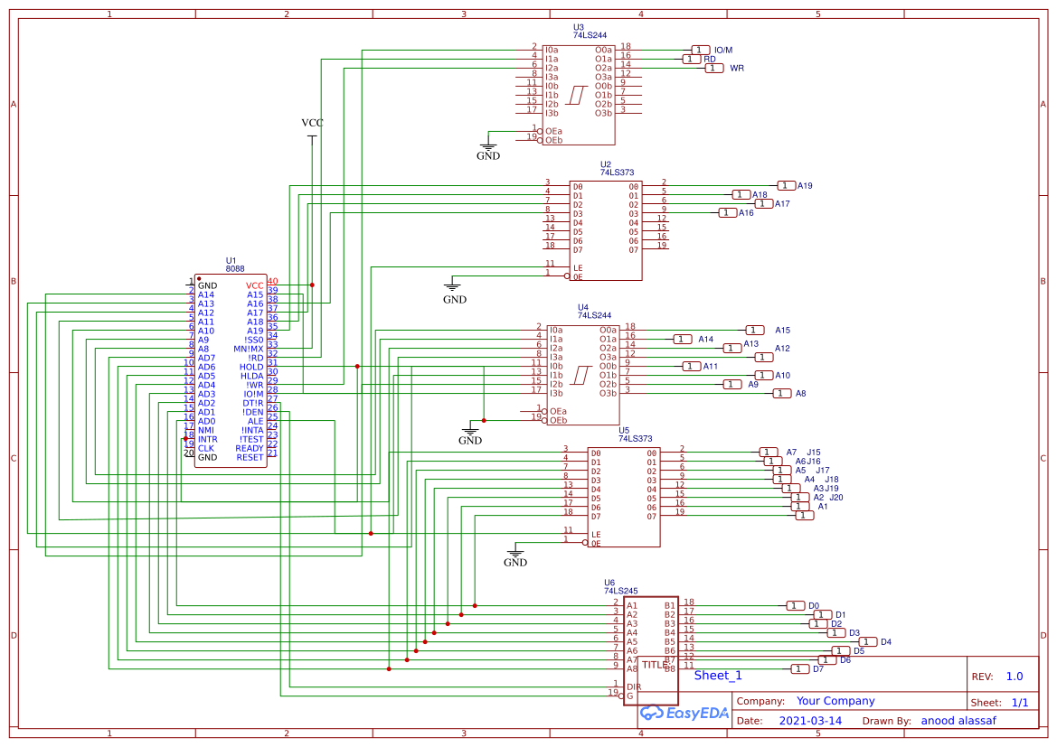 project1 - EasyEDA open source hardware lab