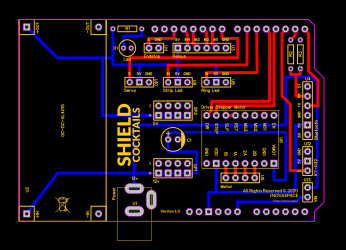 Shield Cocktails Machine v3.1 - OSHWLab
