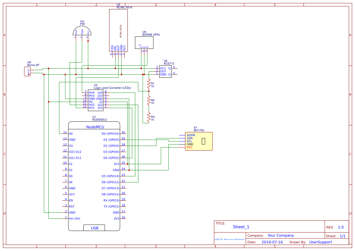 syncLED - EasyEDA open source hardware lab