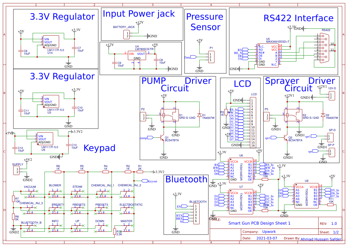 Smart Gun - EasyEDA open source hardware lab