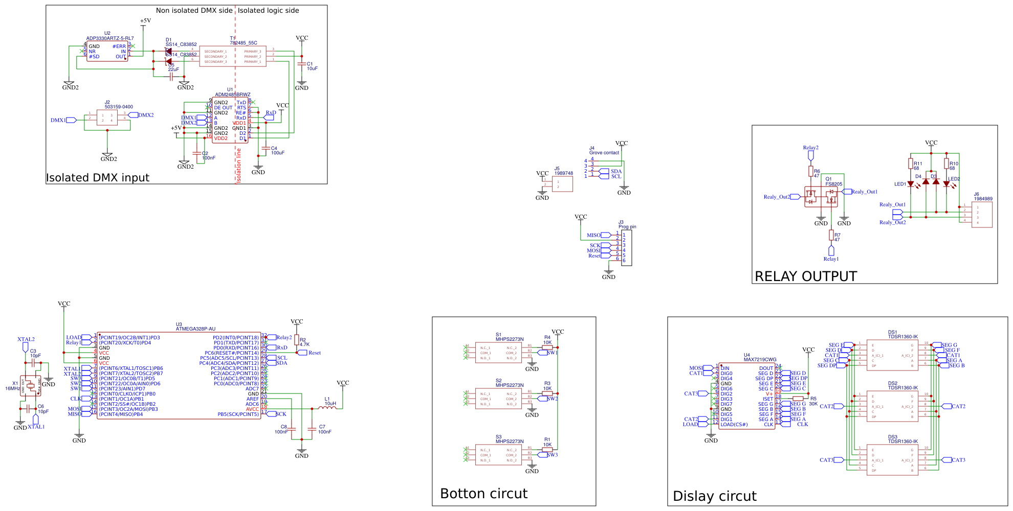 DMX Flame - EasyEDA open source hardware lab