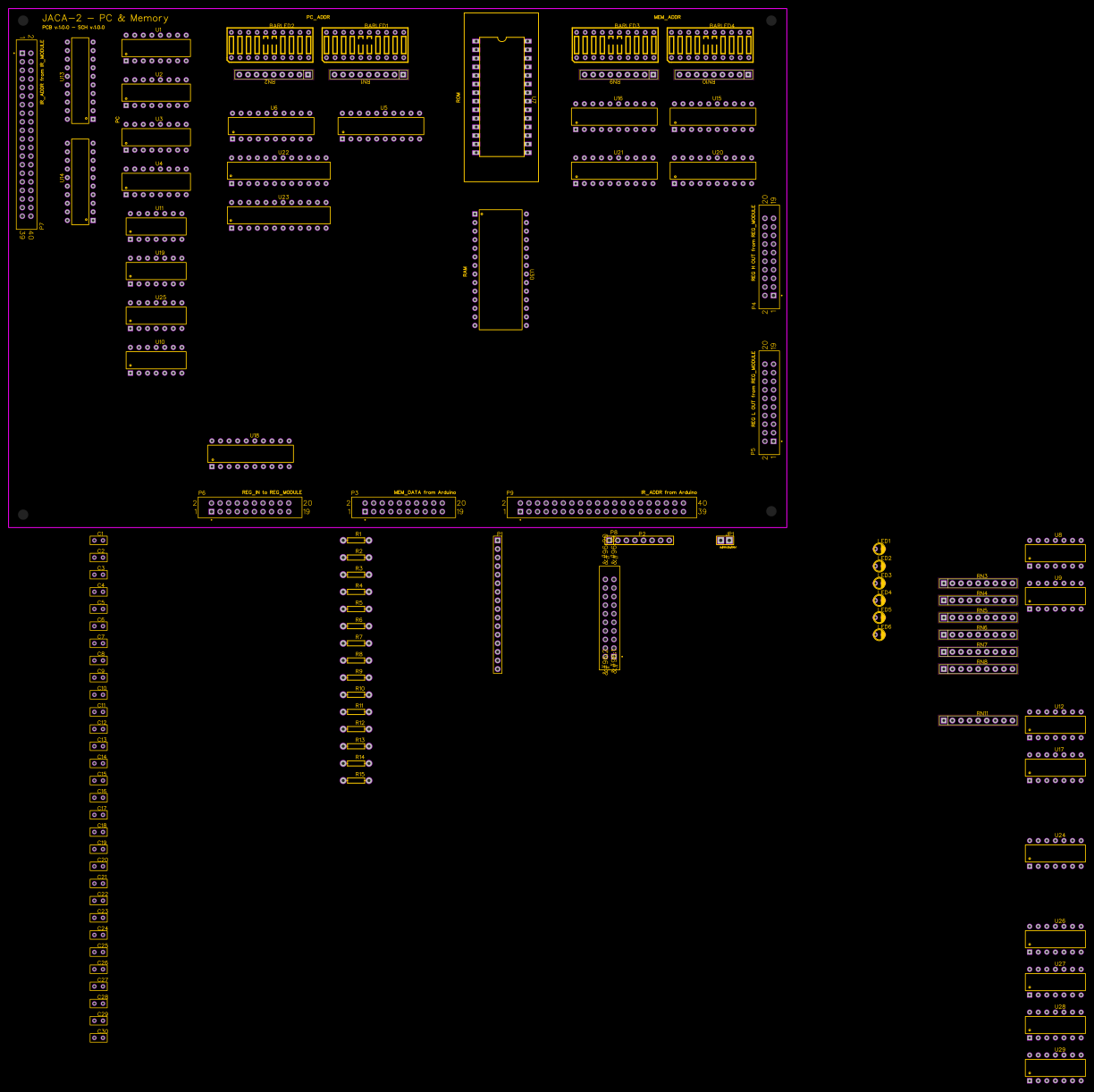 6 - Program Counter & Memory - EasyEDA open source hardware lab