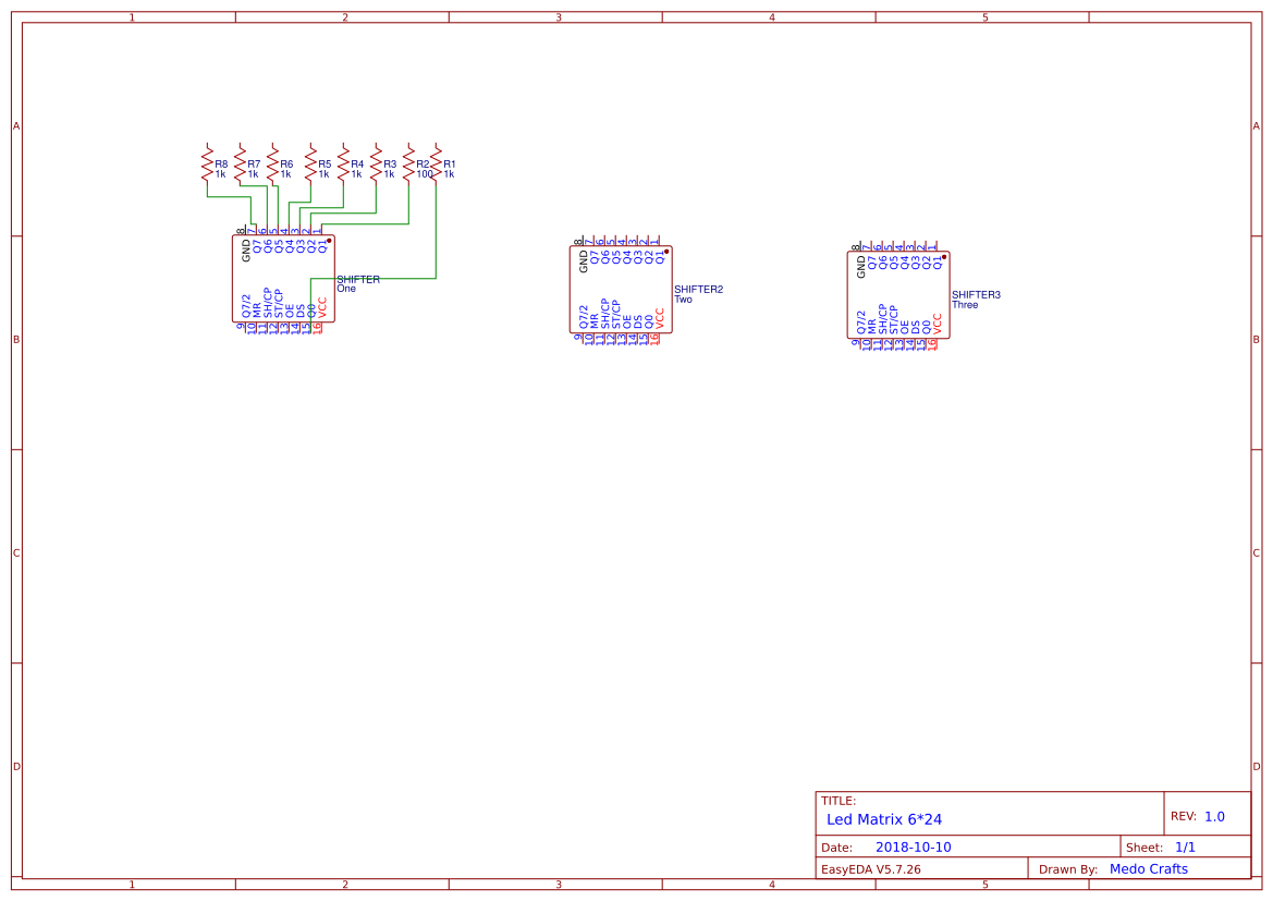 led Matrix - EasyEDA open source hardware lab