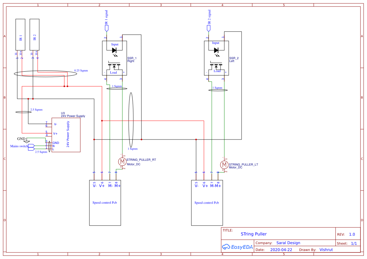 Wiring of roll mounts - OSHWLab