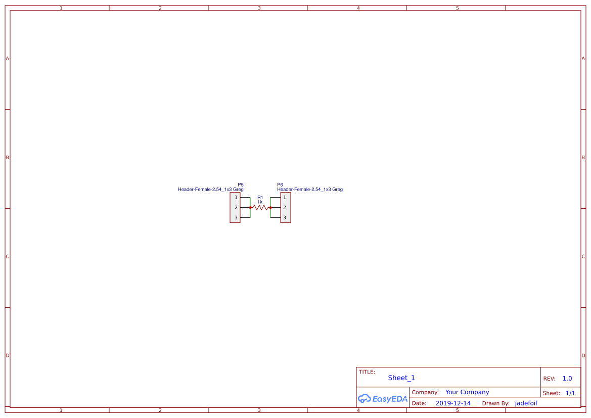 EDU 1K Resistor - Platform for creating and sharing projects - OSHWLab