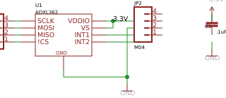 SparkFun Triple Axis Accelerometer Breakout - ADXL362 - EasyEDA open source hardware lab