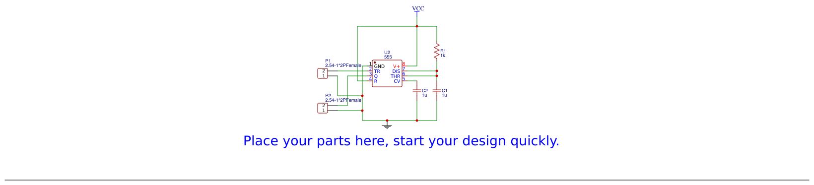555 timer - Platform for creating and sharing projects - OSHWLab