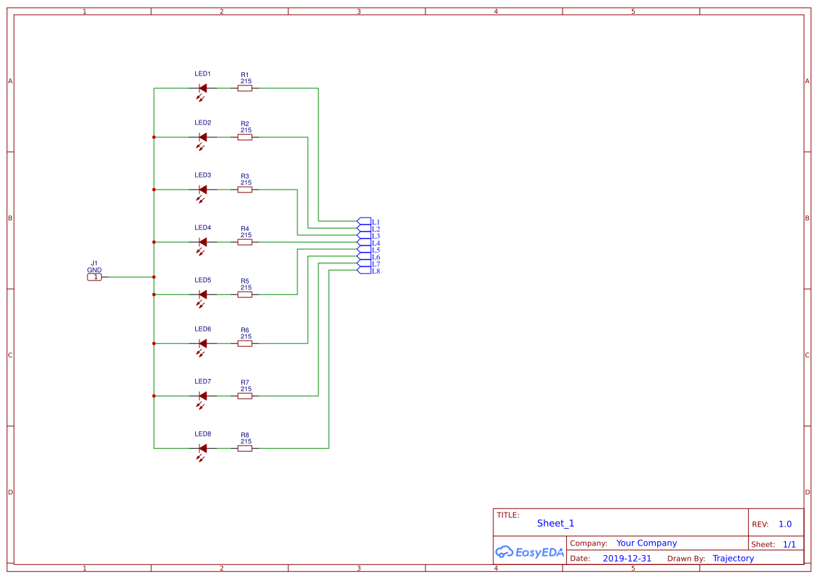 4 Bits LED - OSHWLab