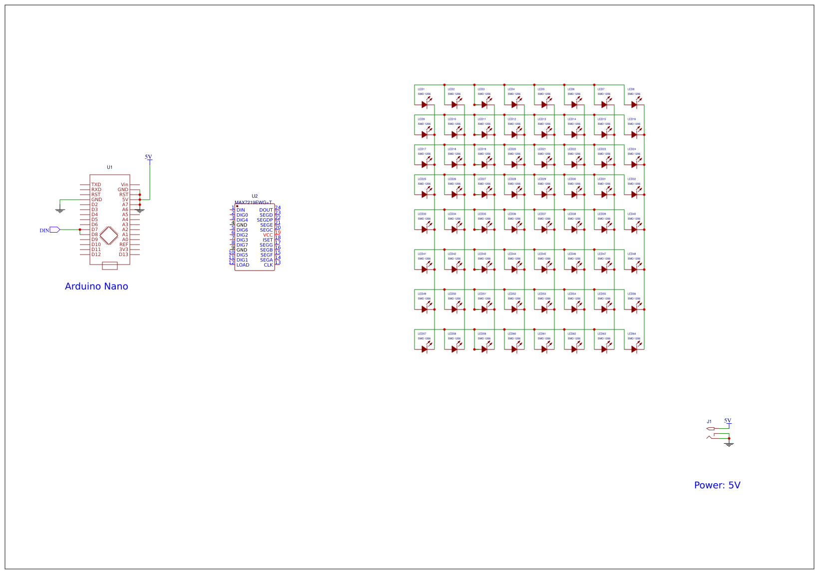 Guide Arduino Nano And Ws2812blight Your Life Easyeda Open Source Hardware Lab