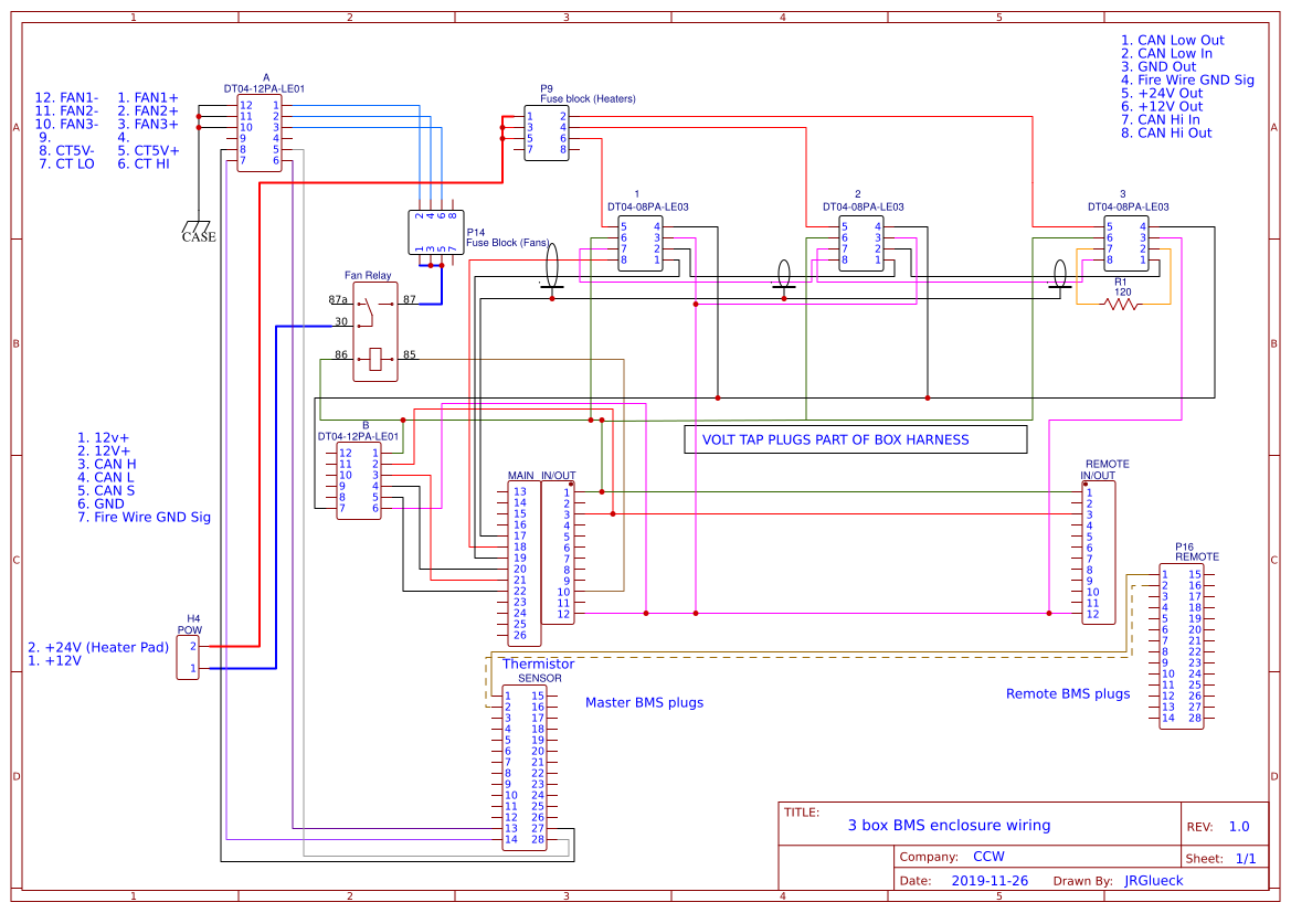 BMS enclosure schematics - OSHWLab