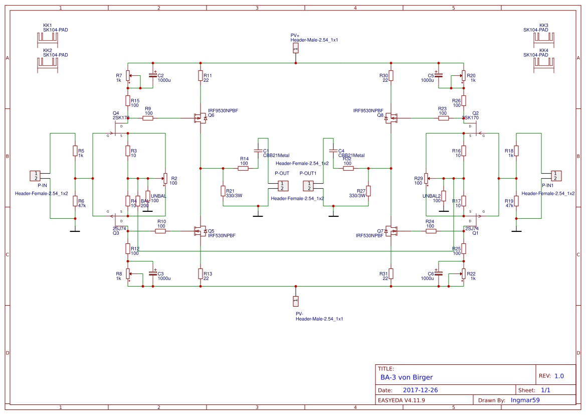 BA3 - SMD - EasyEDA open source hardware lab