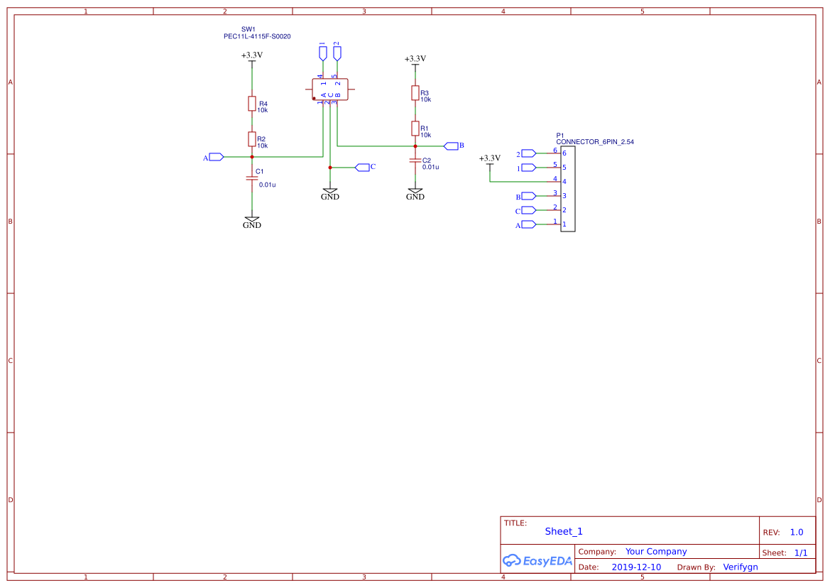 Inntot_Rotary Encoder - EasyEDA open source hardware lab