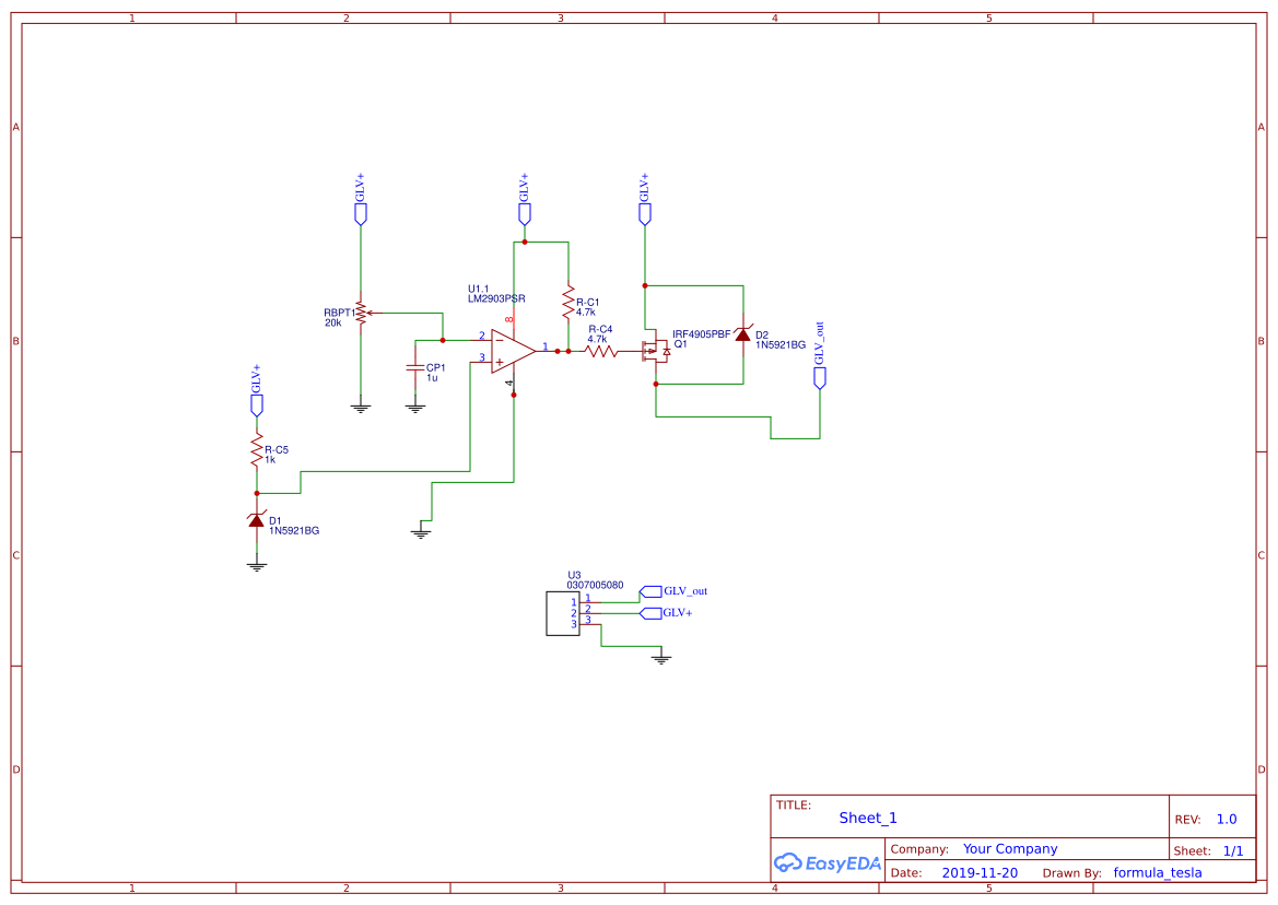 GLV_BMS - EasyEDA open source hardware lab