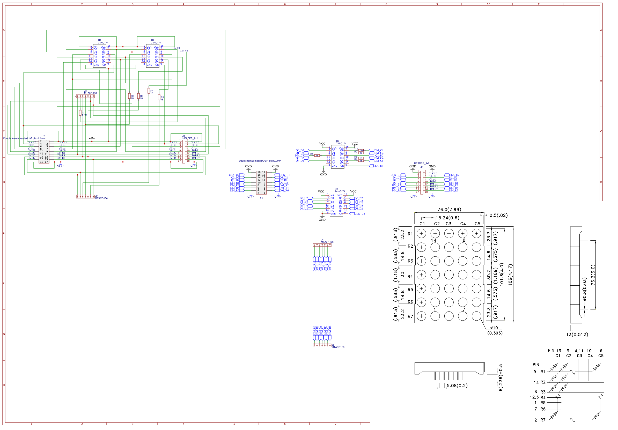 Datamatrix LED Winbond - (Daniel Auer) - EasyEDA open source hardware lab