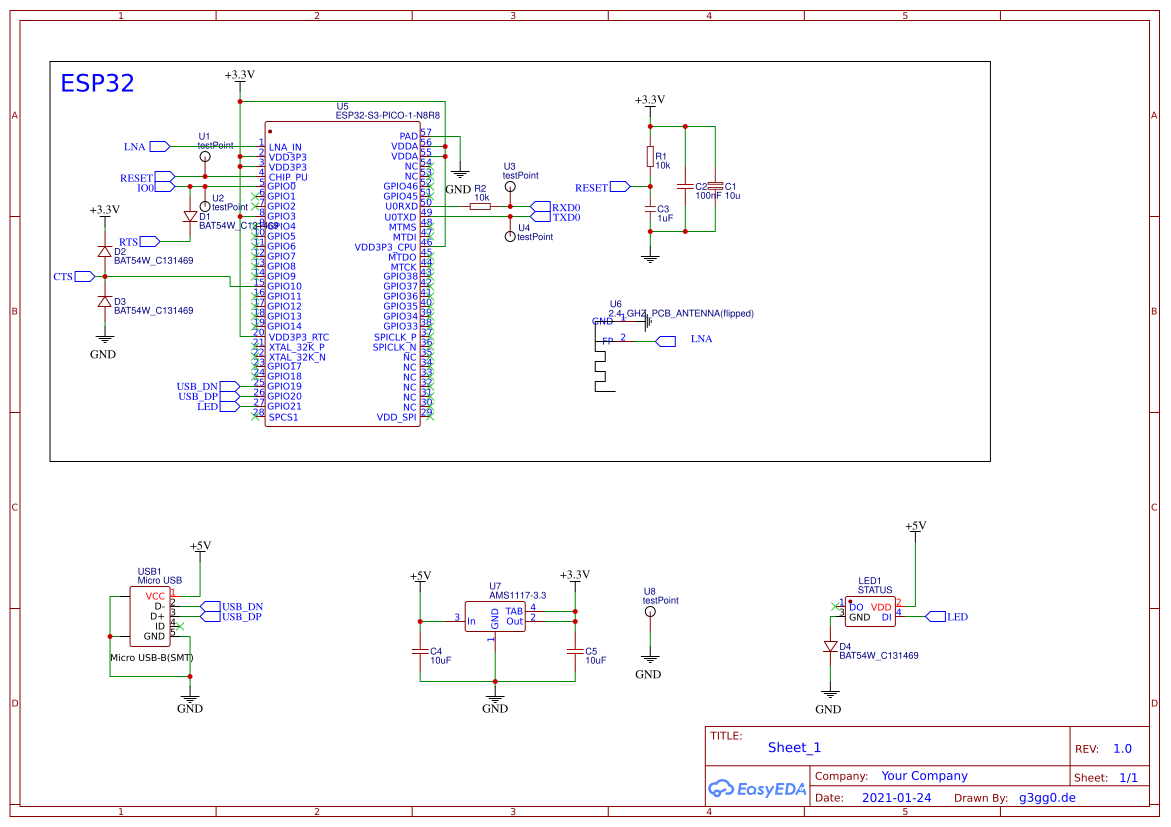 ESP232 - EasyEDA open source hardware lab