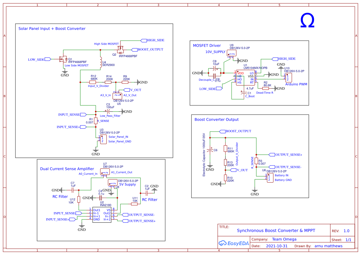 ## PCB Omega Yes - EasyEDA open source hardware lab