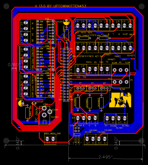 Claw Machine PCB V13 - OSHWLab