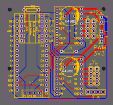 2 stepper driver - EasyEDA open source hardware lab