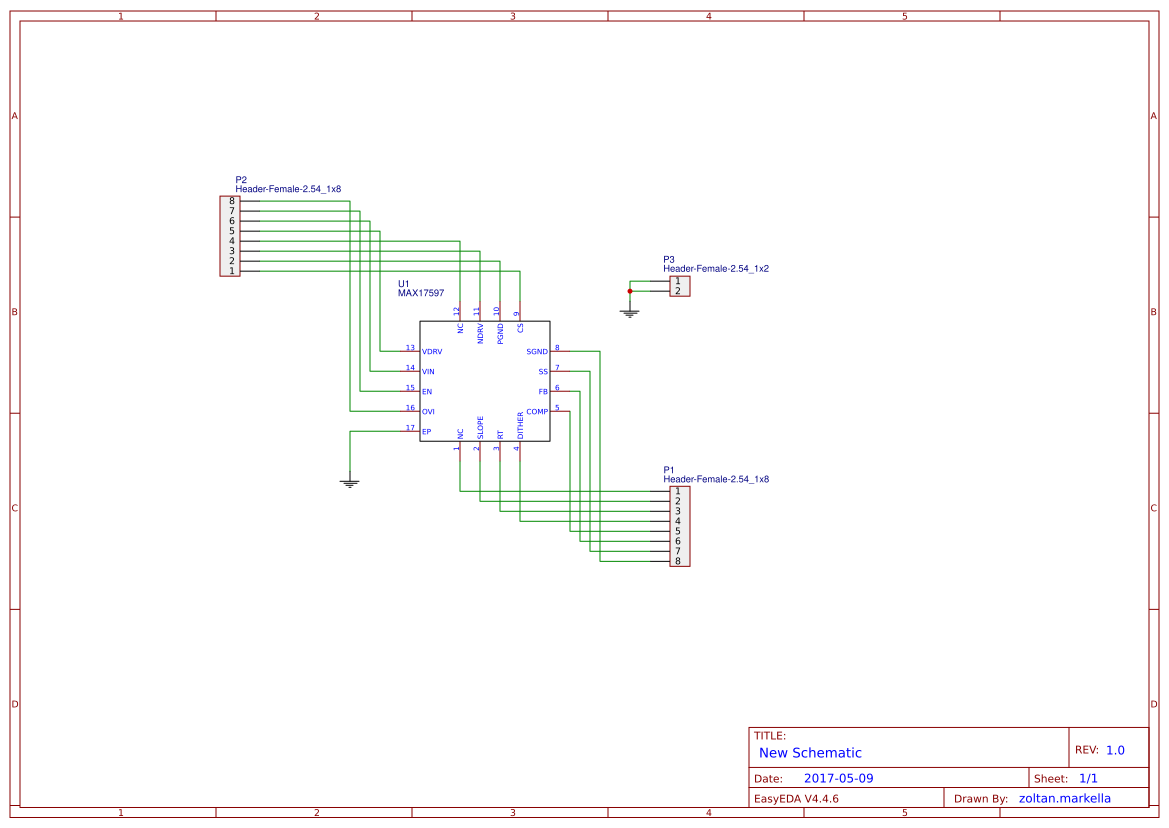 TQFN-16 breakout - EasyEDA open source hardware lab