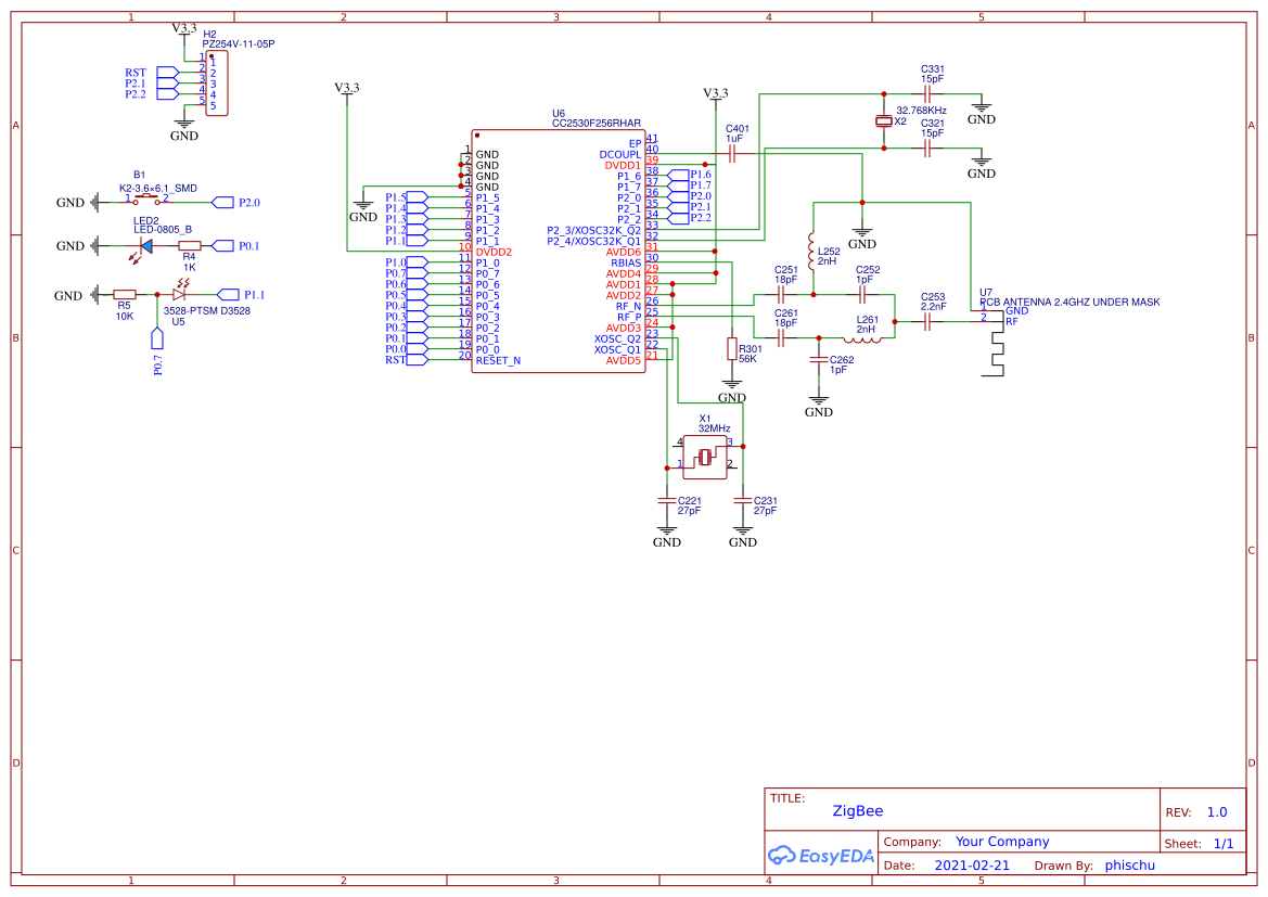 Capteur Plante &Co - EasyEDA open source hardware lab