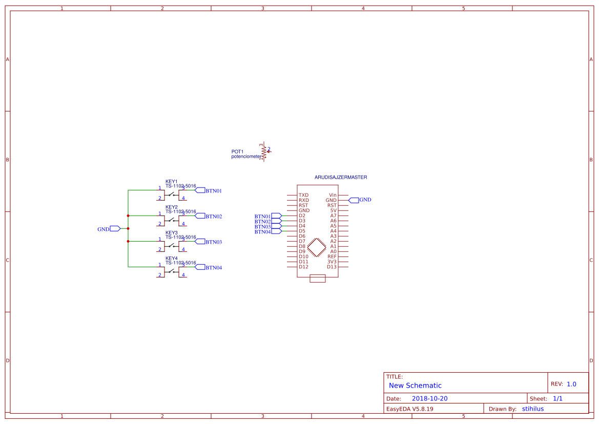 Ardusajzer - Master v01 - EasyEDA open source hardware lab