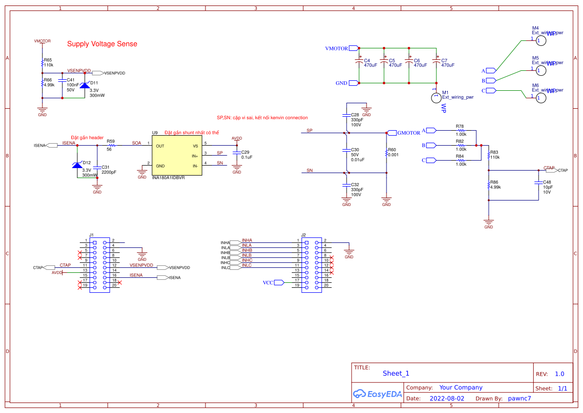 BLDC_predriver_board - EasyEDA open source hardware lab