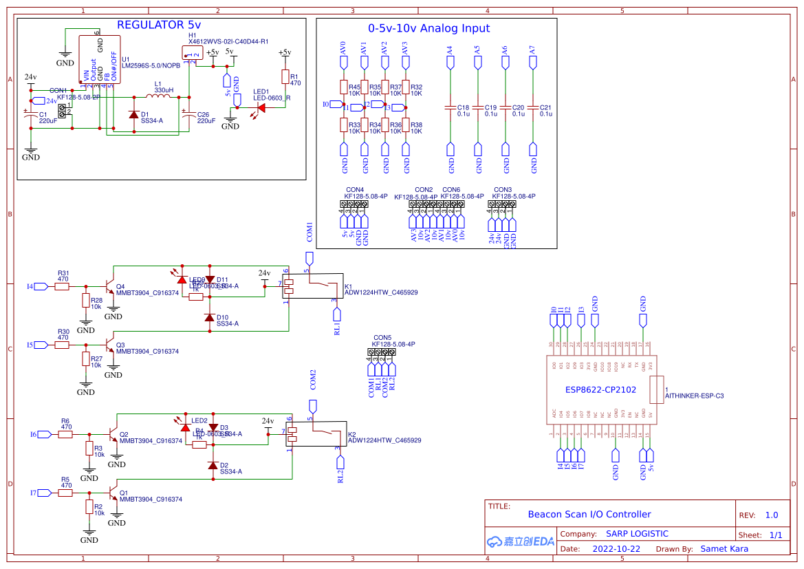 ESP Controller - OSHWLab