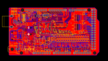 Arduino Mega F407 - EasyEDA open source hardware lab