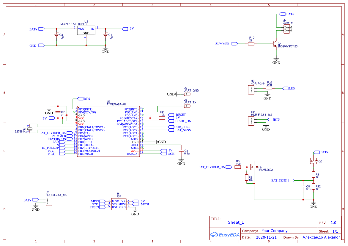 WaterControl v1.1 - EasyEDA open source hardware lab